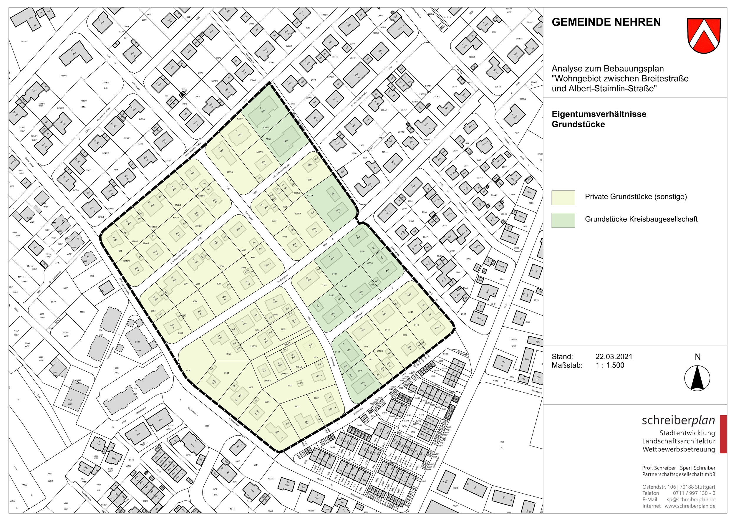 Gemeinde Nehren - schreiberplan - Stadtplanung, Landschaftsarchitektur ...